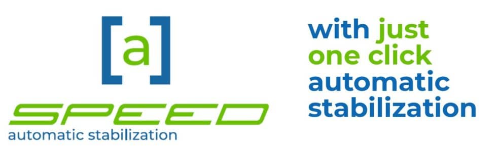 Socage SPEED | Innovative automatic stabilization